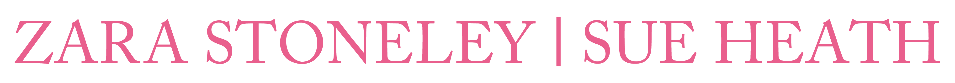 Official Website - Zara Stoneley | Sue Heath